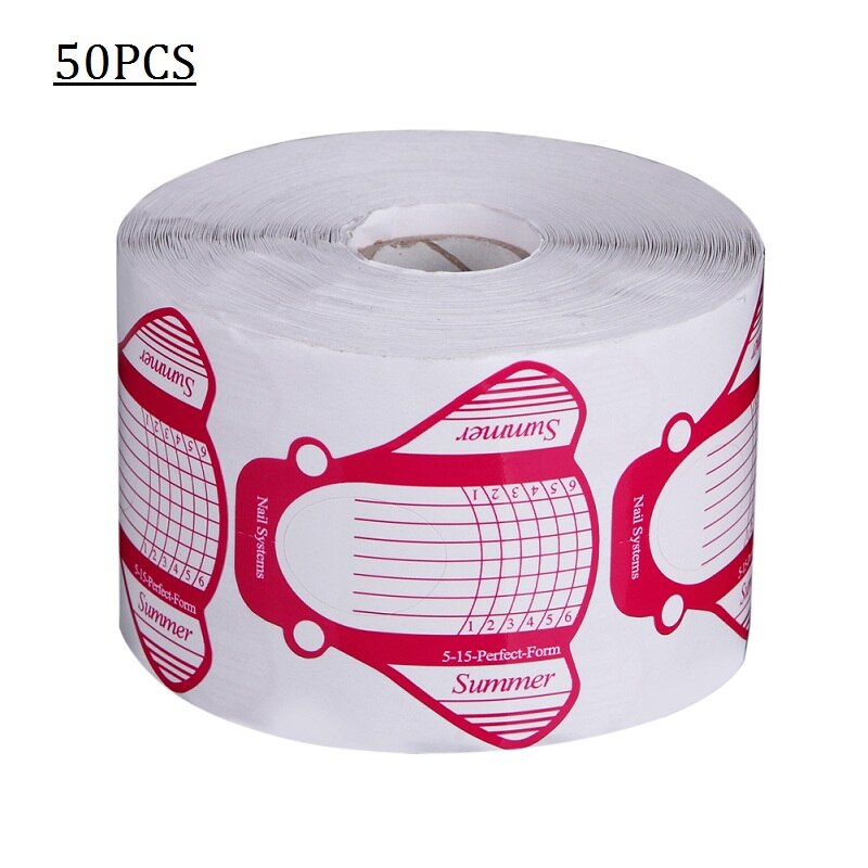 500pcs/roll Nail Art Extension Sticker Purple Fish... – Vicedeal