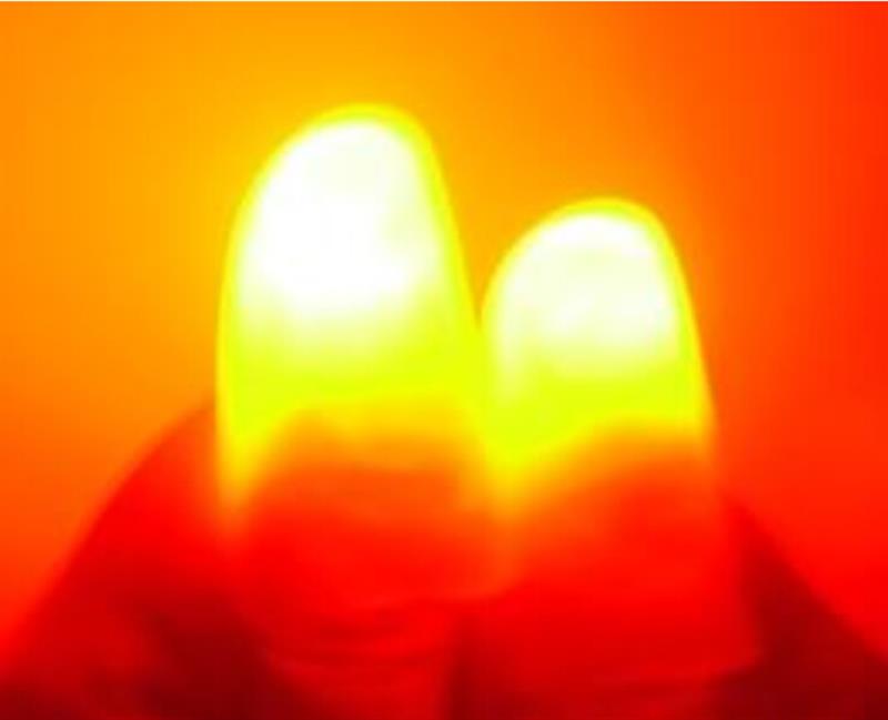 1 Pair Magic Makers Red Light Up Thumb Tips With L... – Grandado