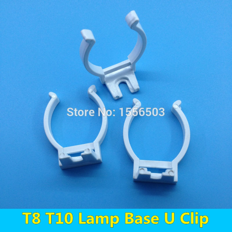 20 PCS Tube Light T8 T10 Wall Clip For Fluorescent... – Grandado