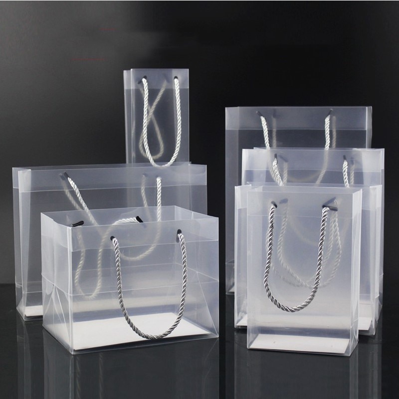 Pp plastic verpakkingszakken met handvat bruiloft ... – Vicedeal