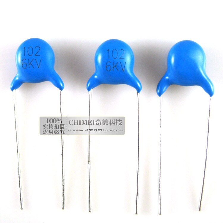High voltage ceramic capacitors 6KV 102 LCD backli... – Grandado