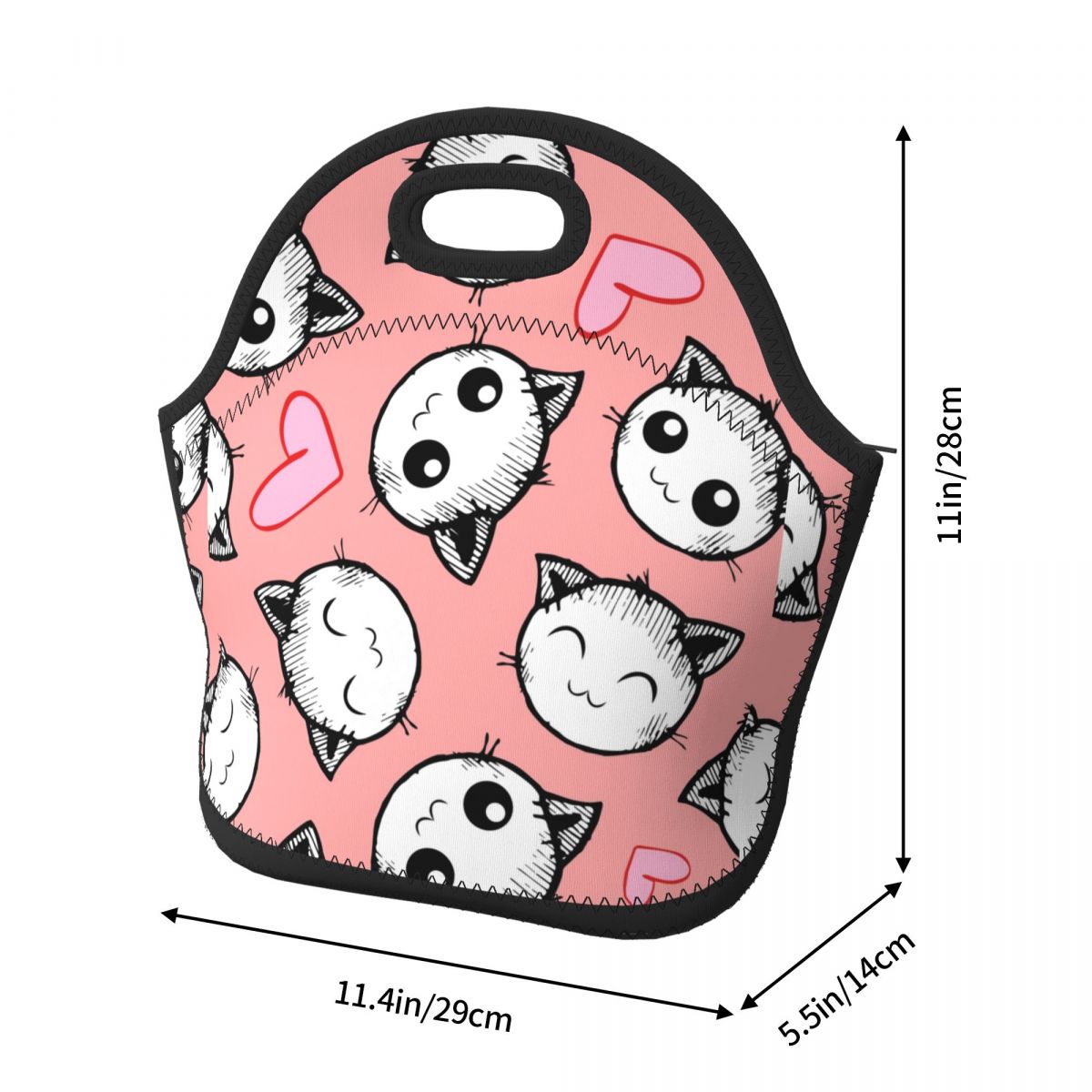 Pink Lunch Bags for Girls School Women's Work ... – Vicedeal