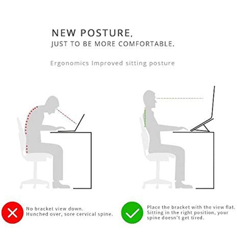 Adjustable Portable Laptop Stand Ultra-Thin Light ... – Grandado
