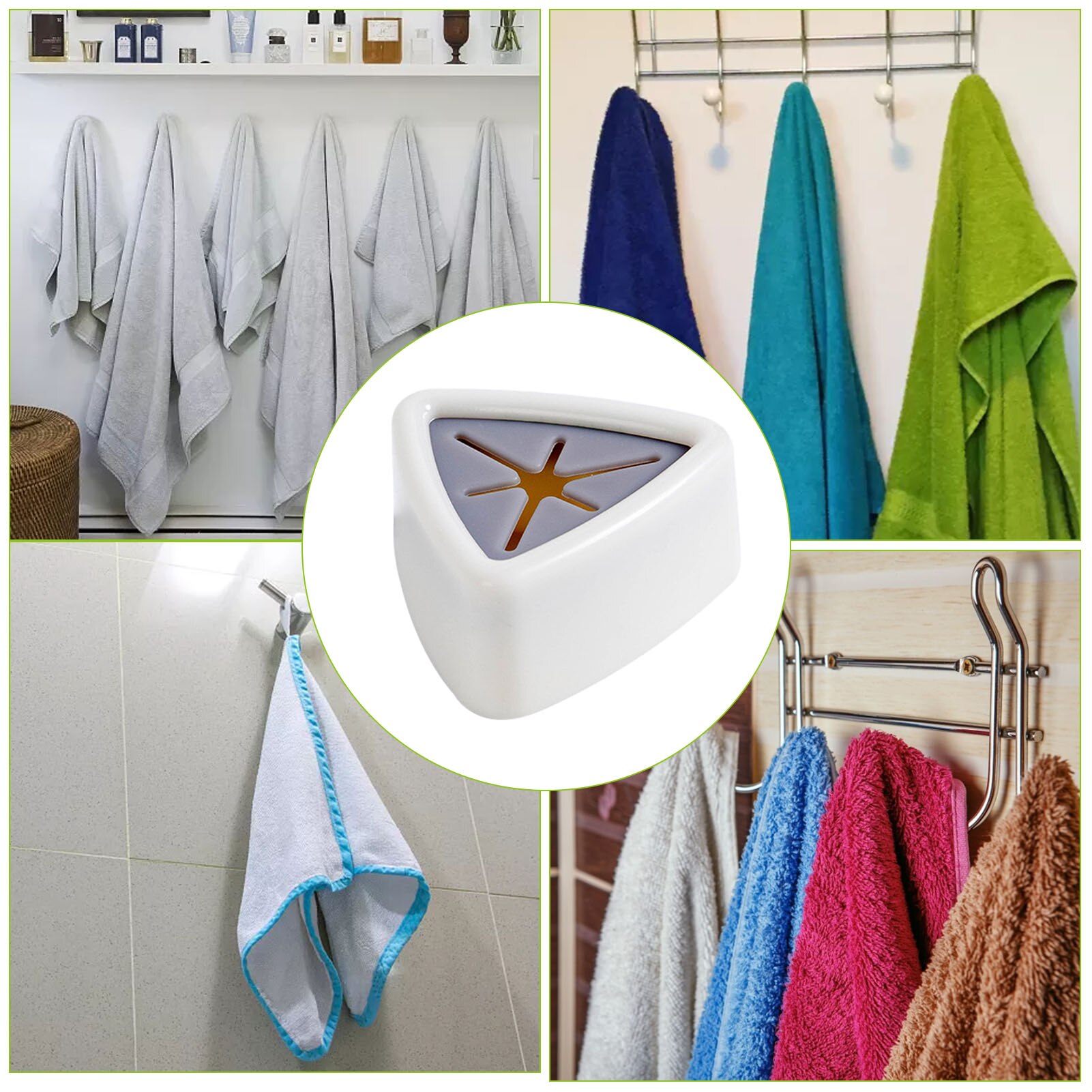 Innovative Triangle Unique Shape Towel Holder No D... – Vicedeal