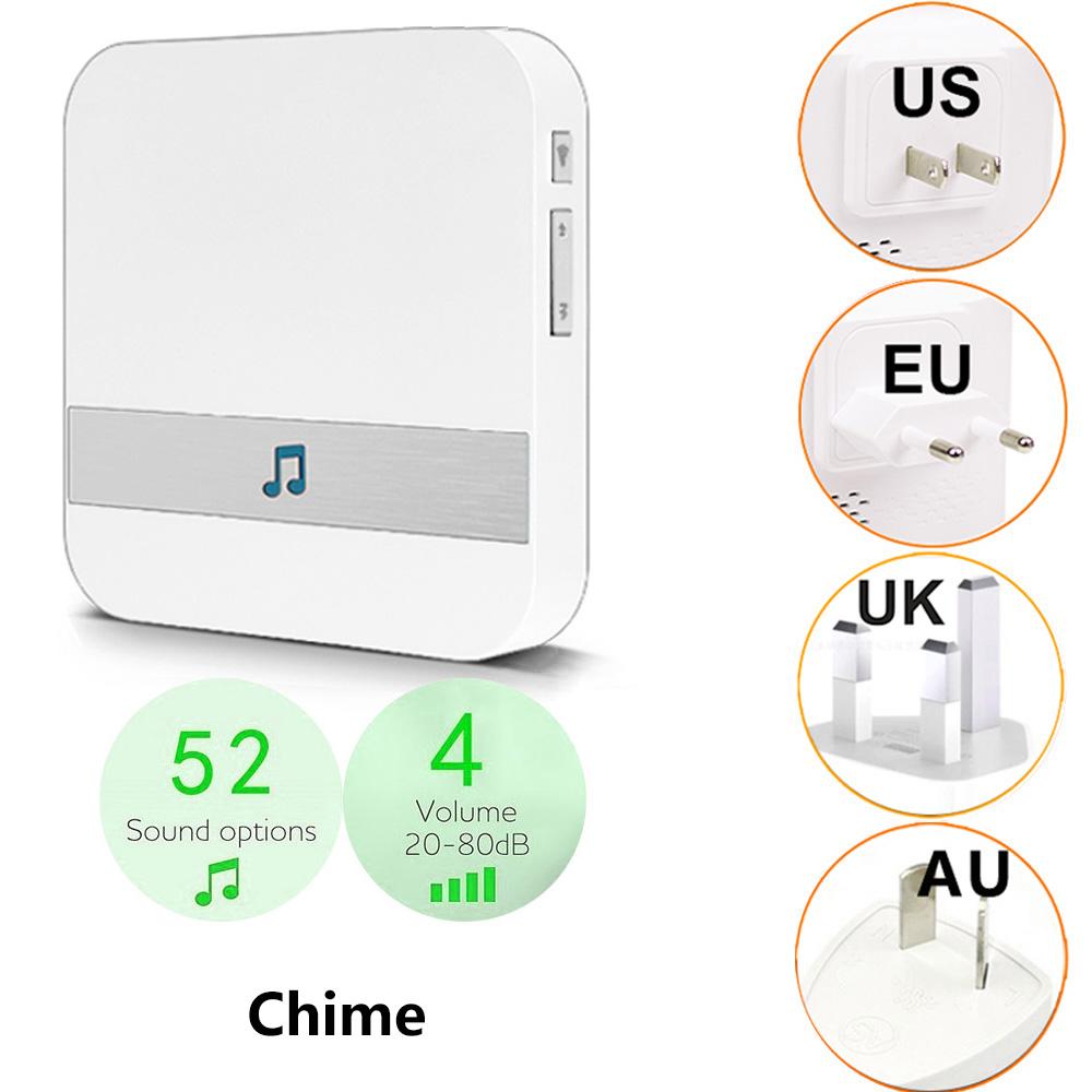 For Doorbell Chime AC 110-220V Smart Indoor Door B... – Grandado