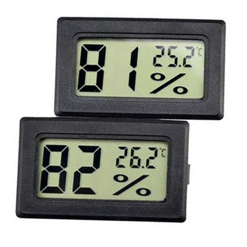 5 Pack Mini Digital Thermometer Hygrometer, Indoor... – Vicedeal