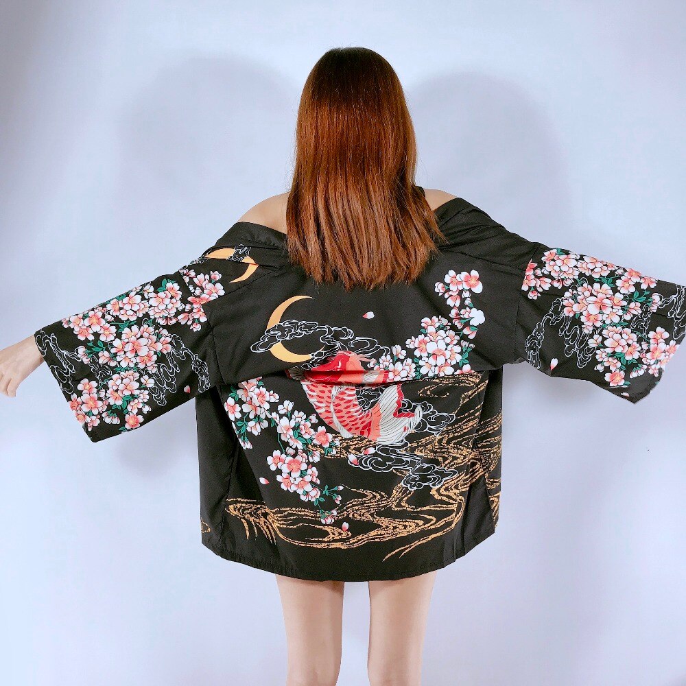 Women kimono yukata vintage stage performance cost... – Grandado