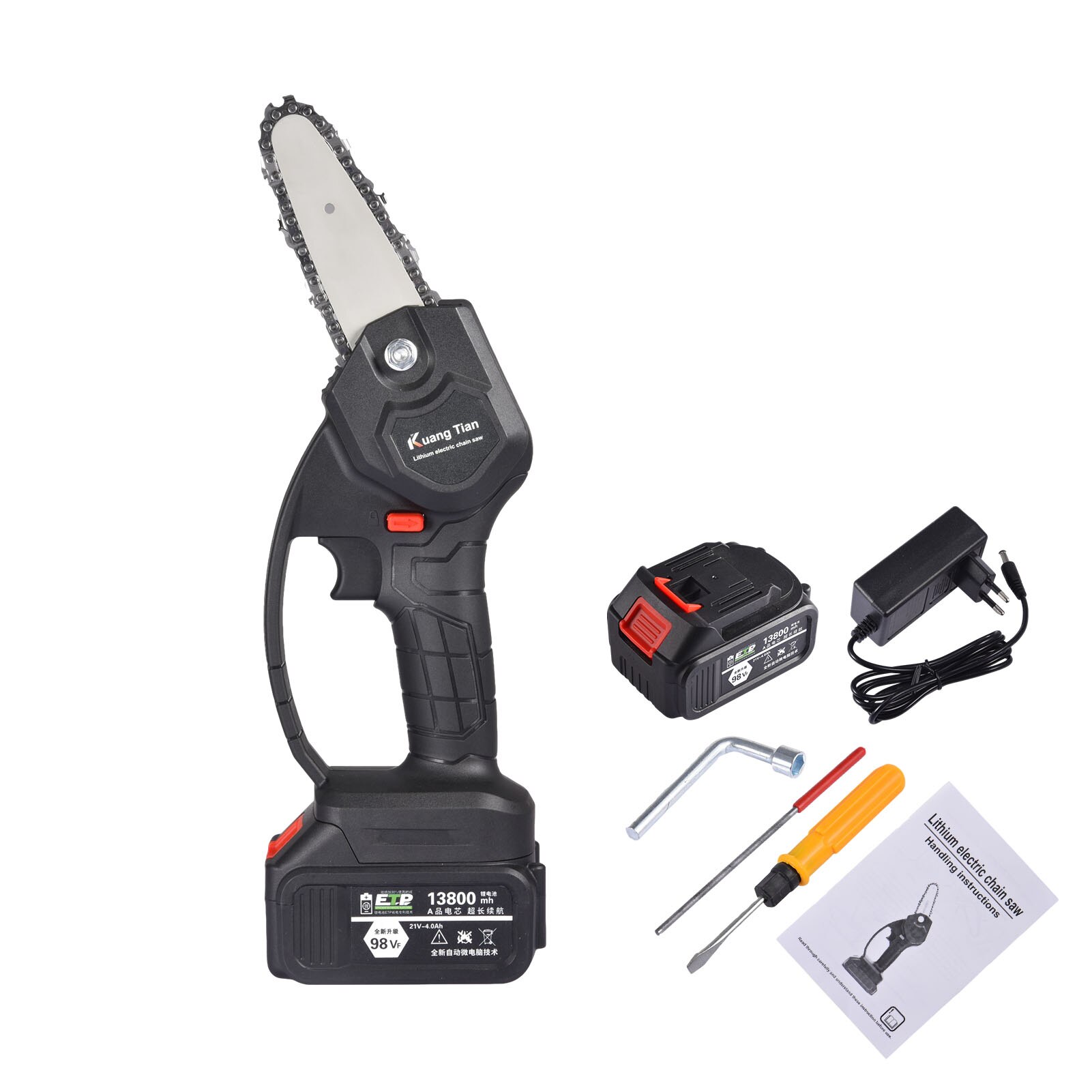 Mini Electric Chainsaw Portable Cordless Handheld ... – Vicedeal