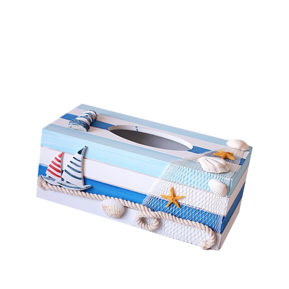 1PC Mediterranean Decorative Tissue Box Wooden Cra... – Vicedeal