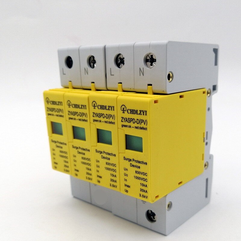 4P House PV Solar System Arrester Surge Protector ... – Grandado