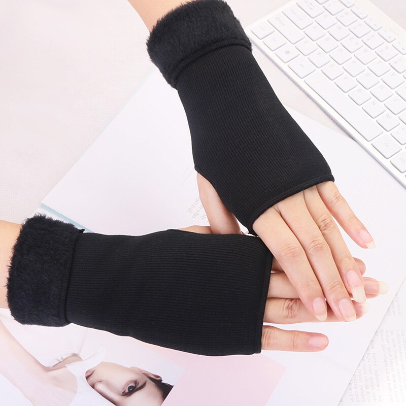 Winter Female Knit Thicken Touch Screen Typing Mit... – Grandado