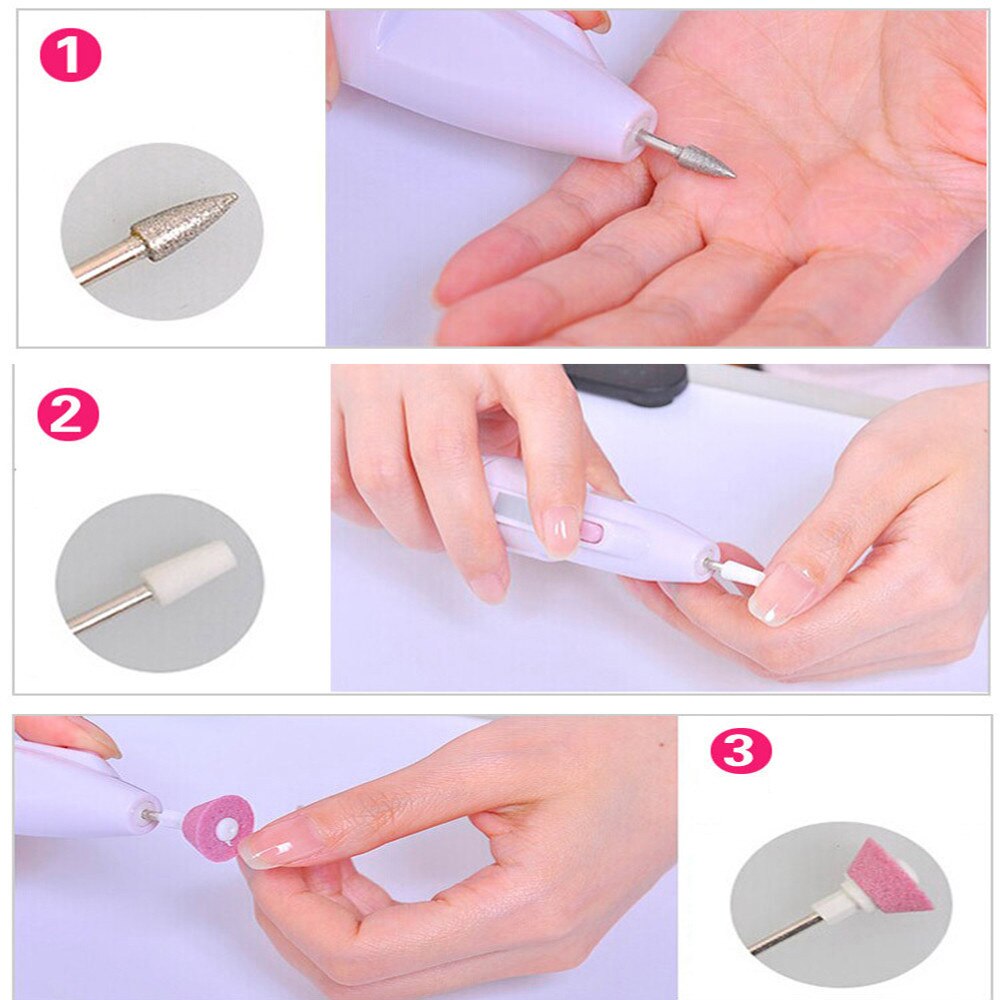 5 In 1 Nail Trimming Kit Electric Manicure Pedicur... – Grandado