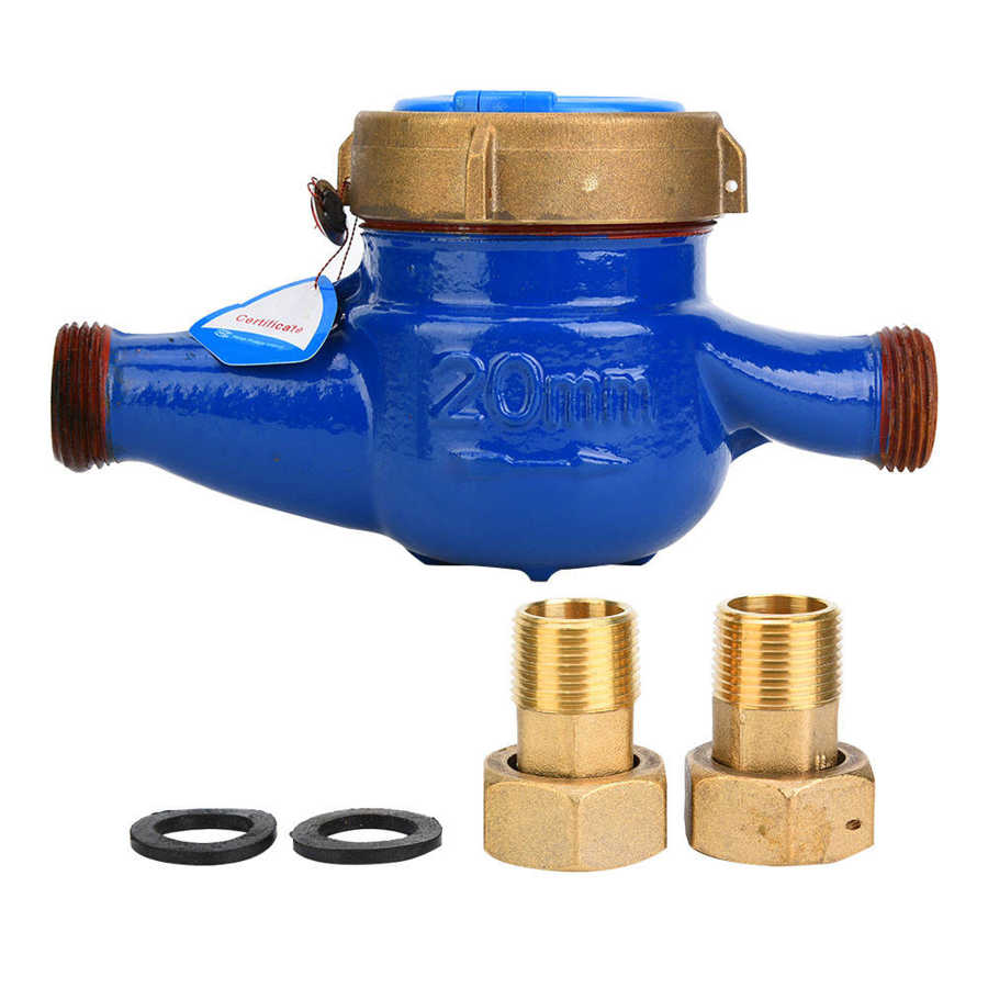 Water Tap Manometer G1B Koperen Water Meter Fontei... – Grandado