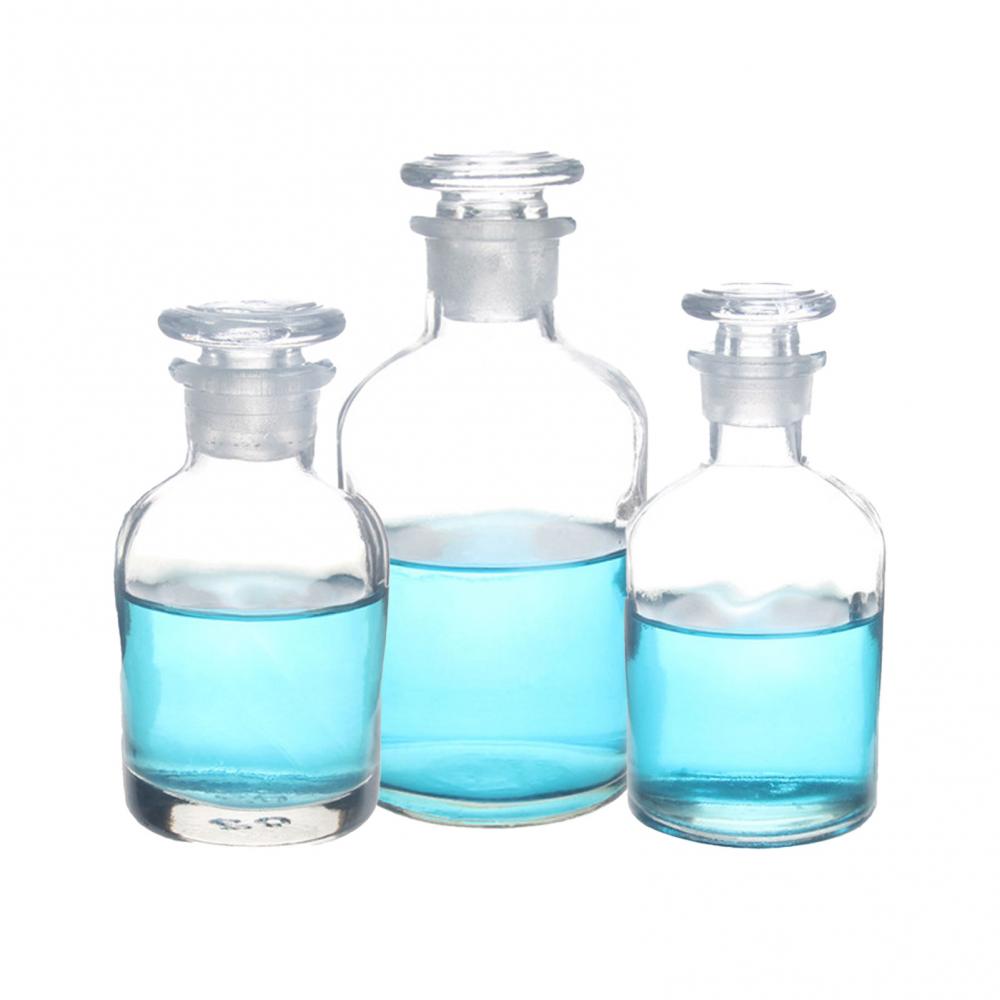 30/60/125/250/500ml Clear Portable Glass Jar Reage... – Grandado