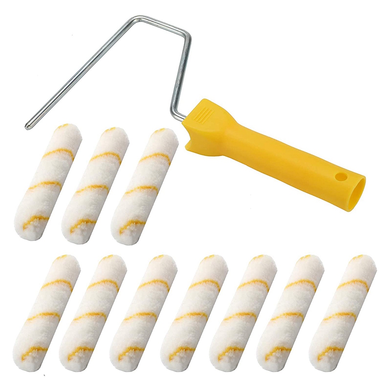 11 Stuk 6 Inch Foam Roller Borstels Kit Verfroller... – Grandado