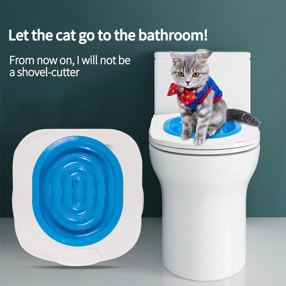 Kat Training Toilet Seat Cat Toilet Training Kit K... – Vicedeal