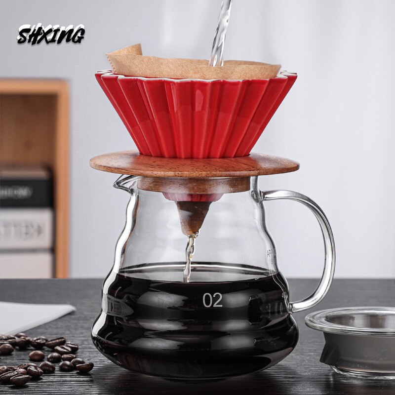 Ceramic Coffee Maker Espresso V60 Coffee Filter Cu... – Grandado