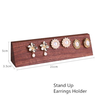 Mode Massief Hout Neckace Display Houder Ring Oorb... – Vicedeal
