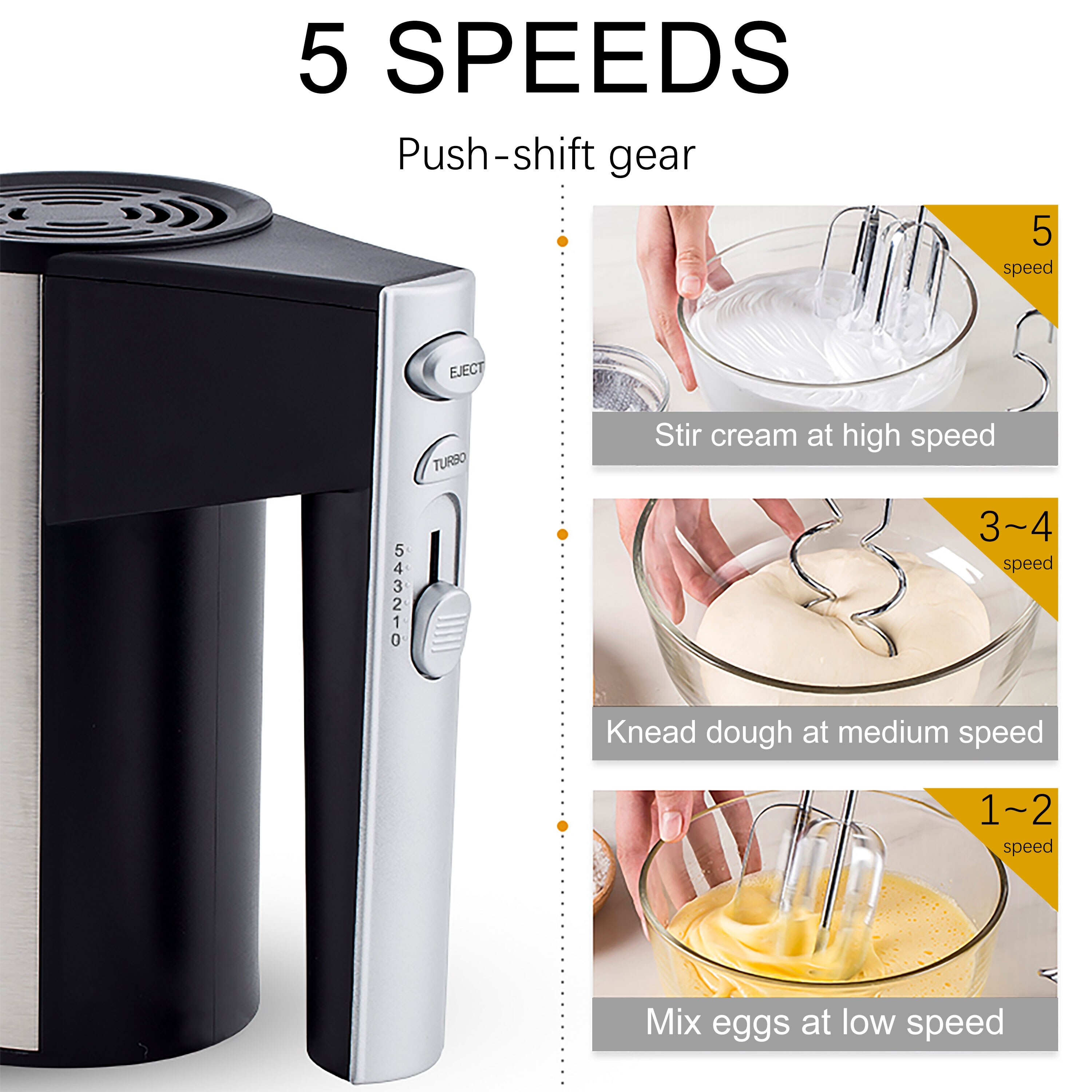 Mixer Elektrische Cuisine Keuken Blender Met Deeg ... – Grandado