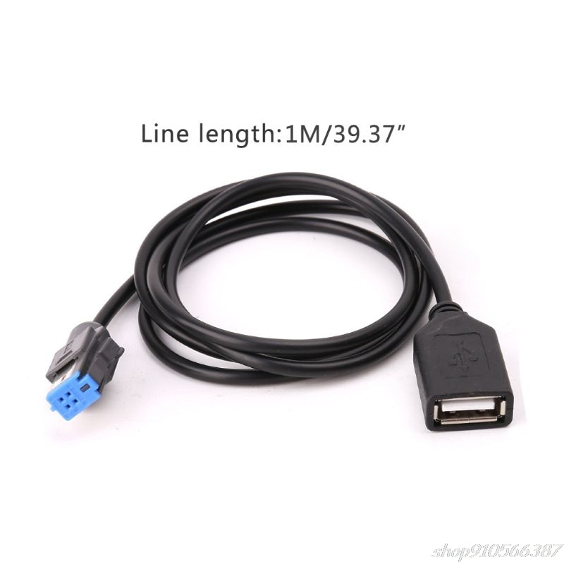 4-pin Car USB Cable Adapter Extension Cord for nis... – Vicedeal