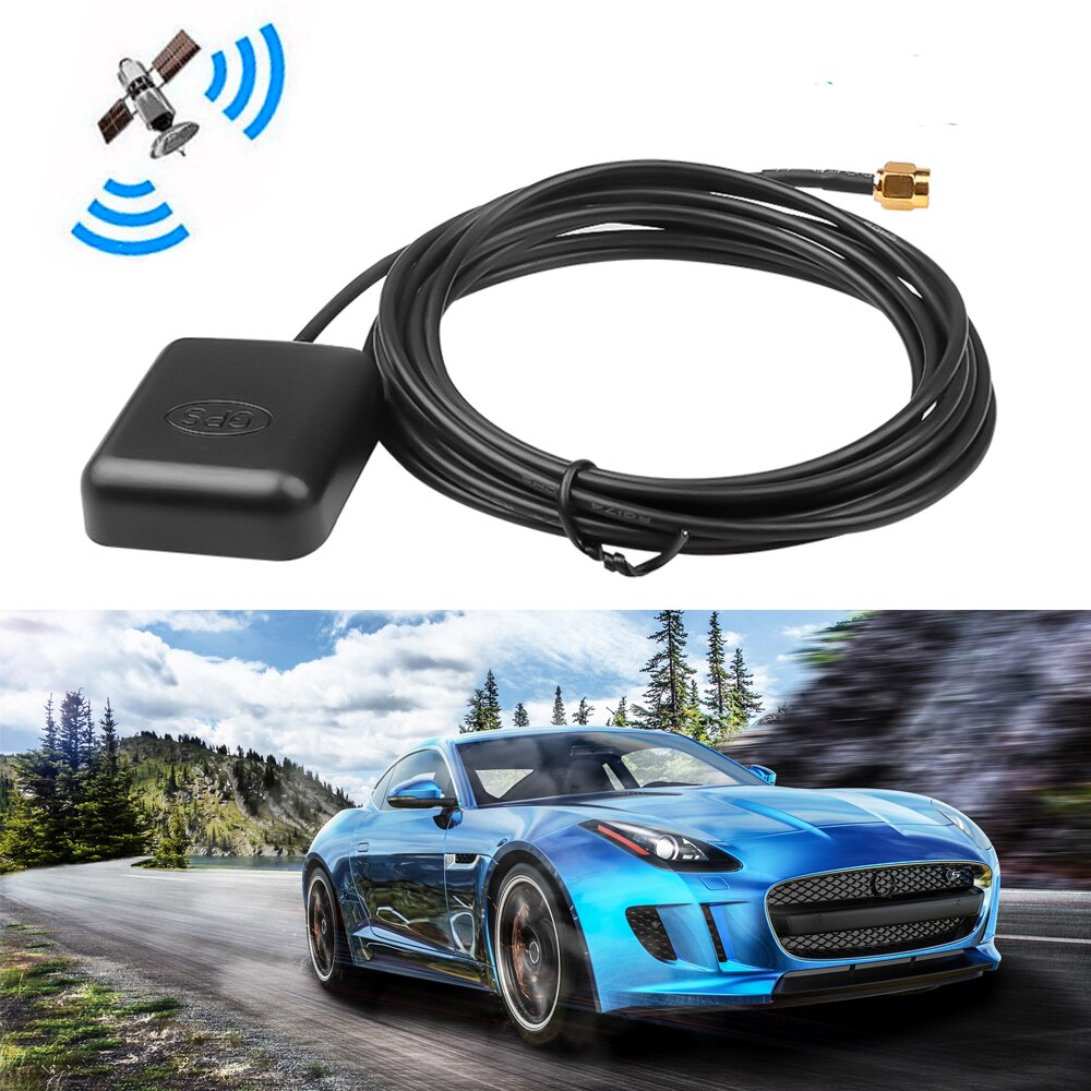 Car GPS Antenna SMA Connector 3M Cable GPS Receive... – Grandado