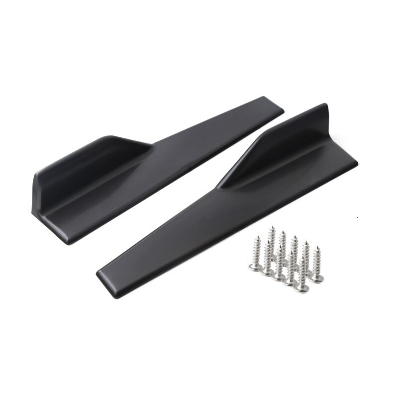 1 Pair Universal 45cm Carbon Fiber Black Side Skir... – Grandado