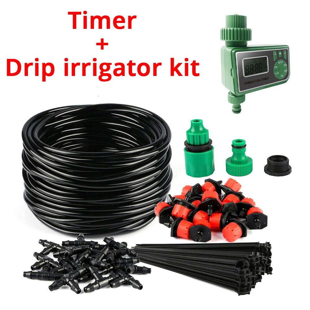 25M DIY Drip Irrigation System Automatic Watering ... – Grandado