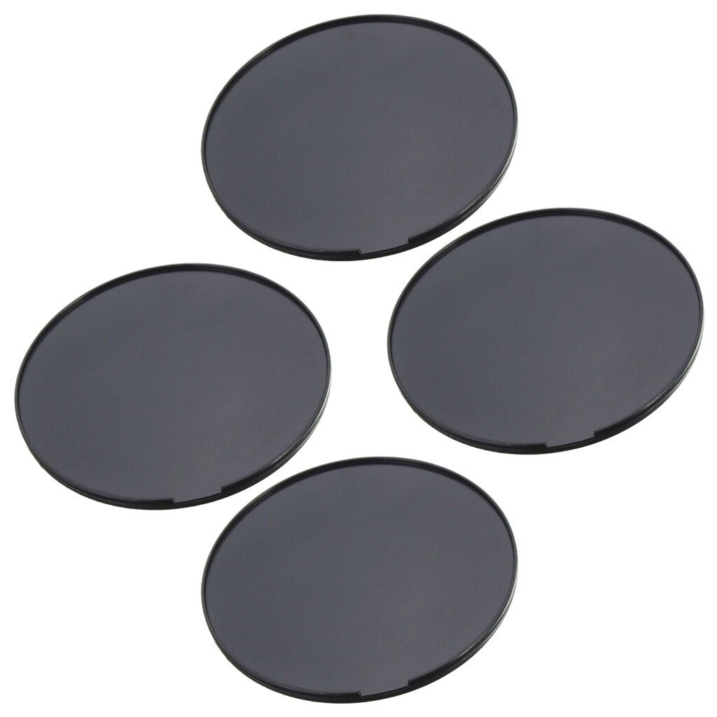 4pcs Black Circular Adhesive Dash Console Disc wit... – Grandado