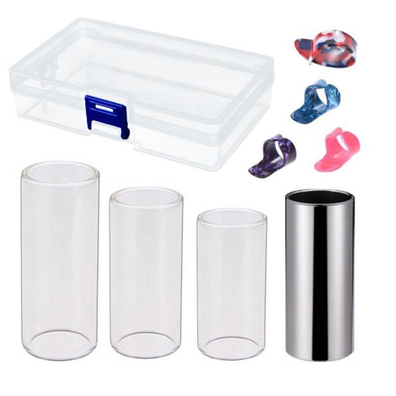 Guitar Slider Pick Set (7cm / 6cm / 5cm) 1 Stainle... – Grandado