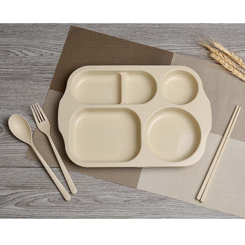 4Pcs Set Baby Dinnerware Plane Multi Separate Baby... – Vicedeal
