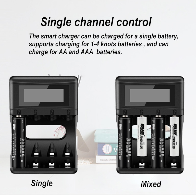 Leise Battery Charger For AA AAA rechargeable batt... – Vicedeal