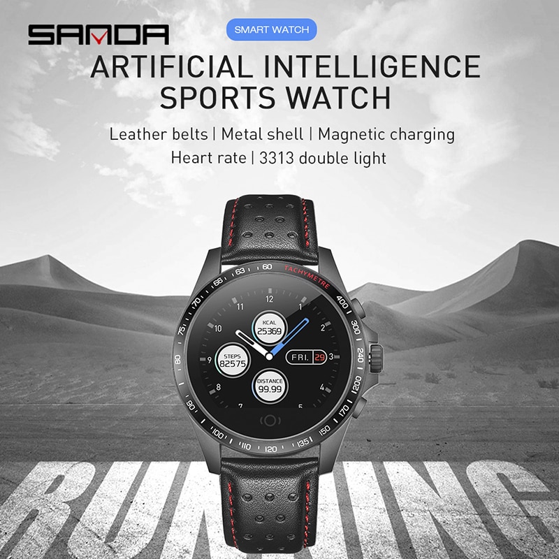 SANDA CK23 Men Sport Smart Digital Wristwatch APP ... – Grandado