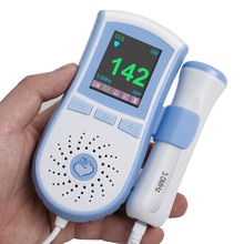 3 mhz Blue Doppler Kleur LCD Display Pocket Fetal ... – Vicedeal