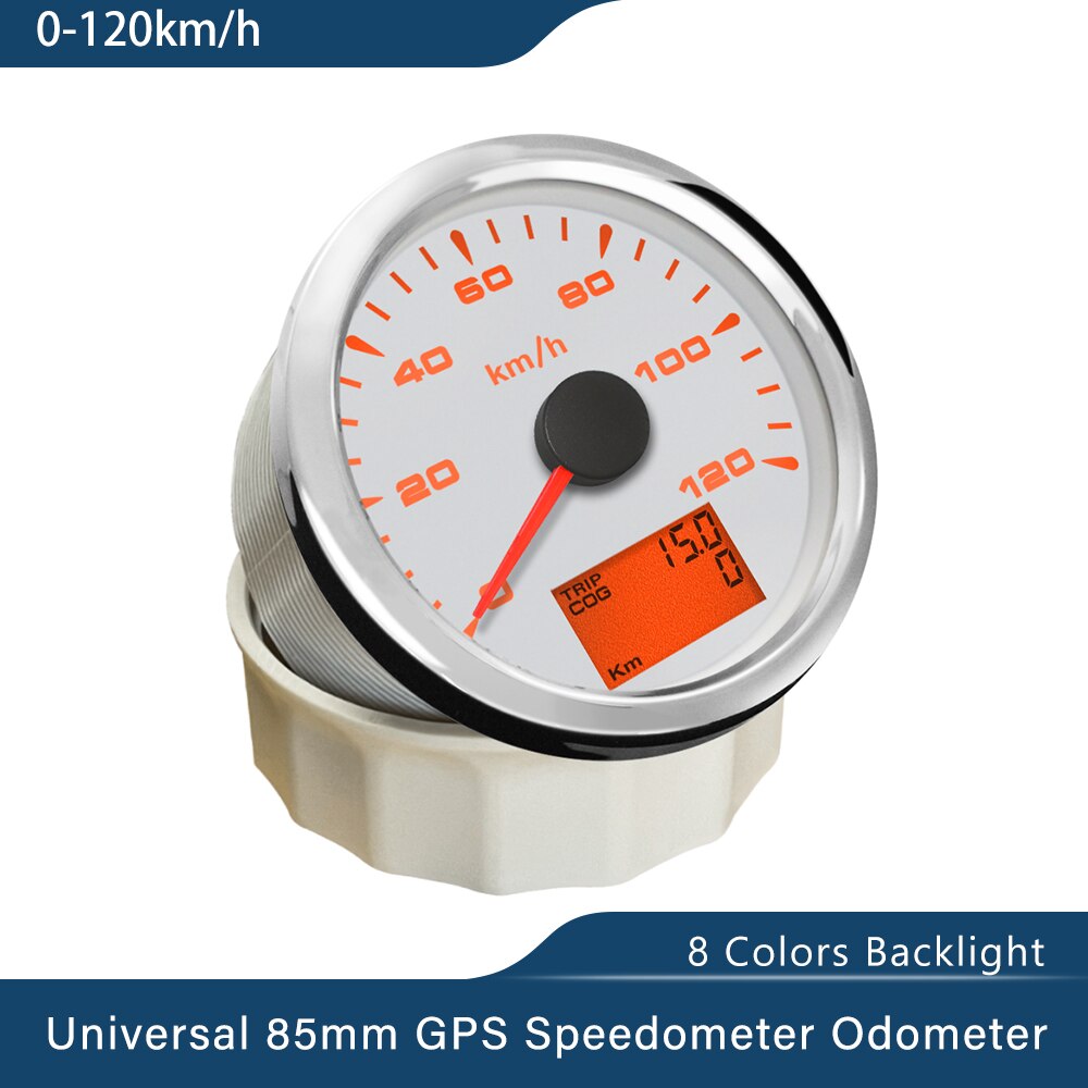 85mm Universal Auto Marine GPS Velocímetro Velomet... – Vicedeal