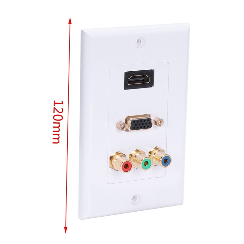 Hdmi Vga 3 Rca Panel Composite Three In One Integr... – Grandado