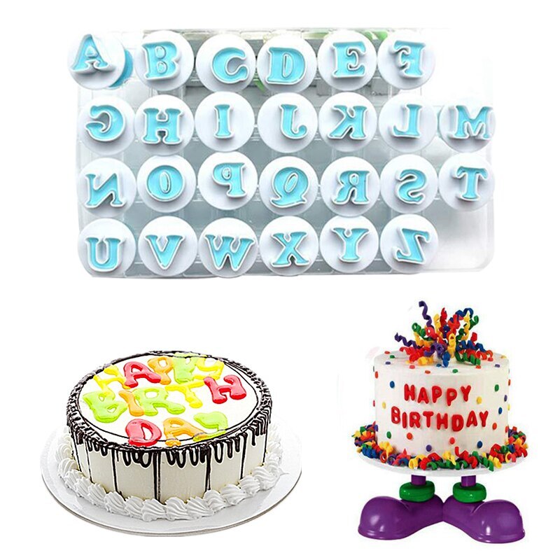 Bovenste/Kleine Letters Cijfers Cookie Cutter Set ... – Grandado