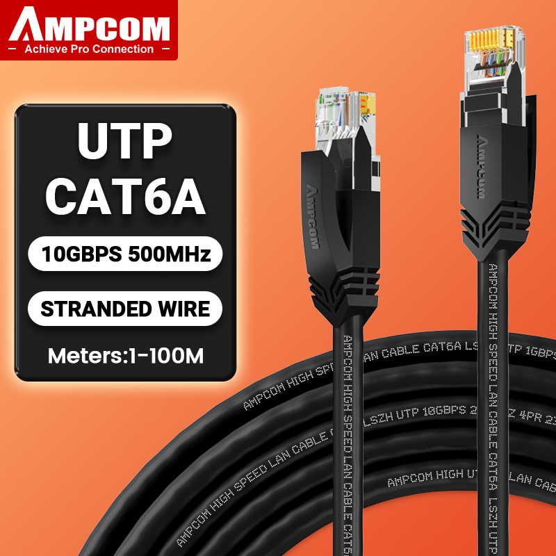 Ampcom Cat6a Ethernet Cable Internet Network Lan Grandado