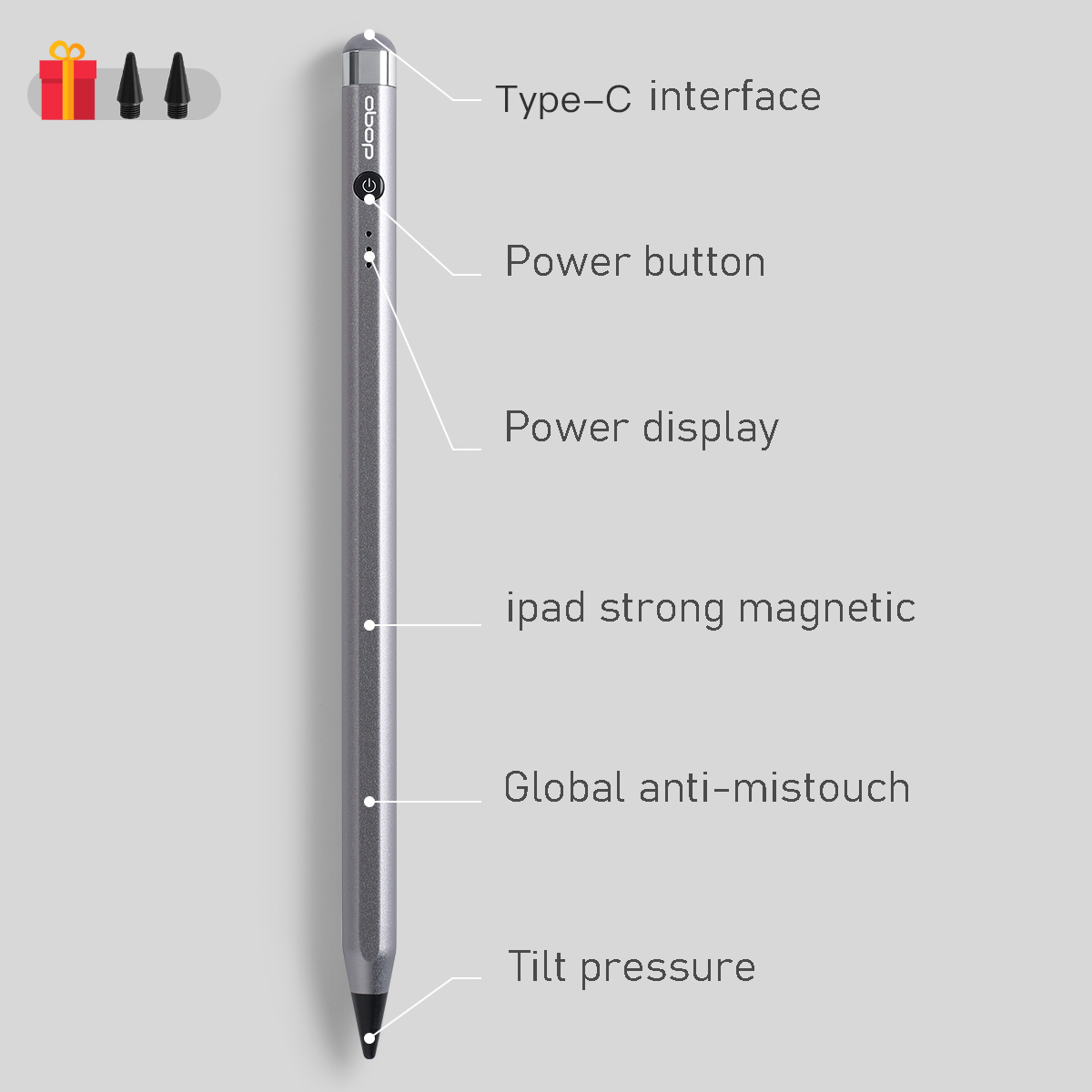 DOQO For Apple Pencil Digital Painting Pencil Anti... – Grandado