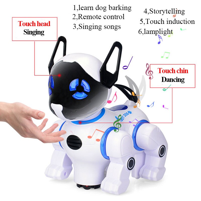 RC Armored Dog Remote Control Smart Dog Electronic... – Vicedeal
