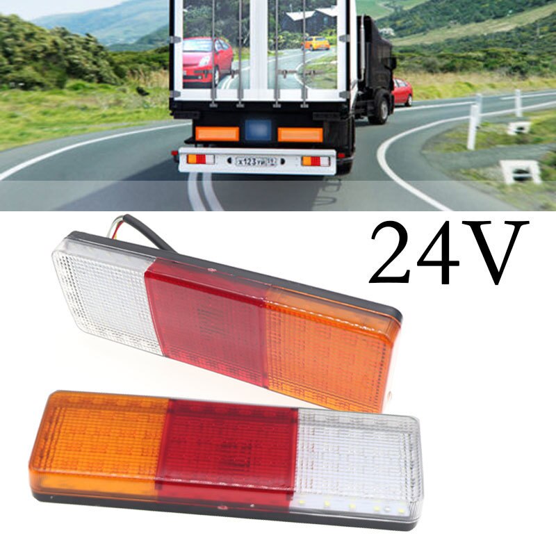2x 24V Waterproof 75 LED Taillights Car Truck RV V... – Grandado