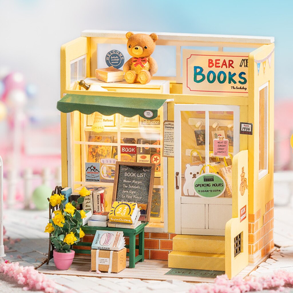 DIY Handcraft Dollhouse with Realistic Furniture K... – Grandado