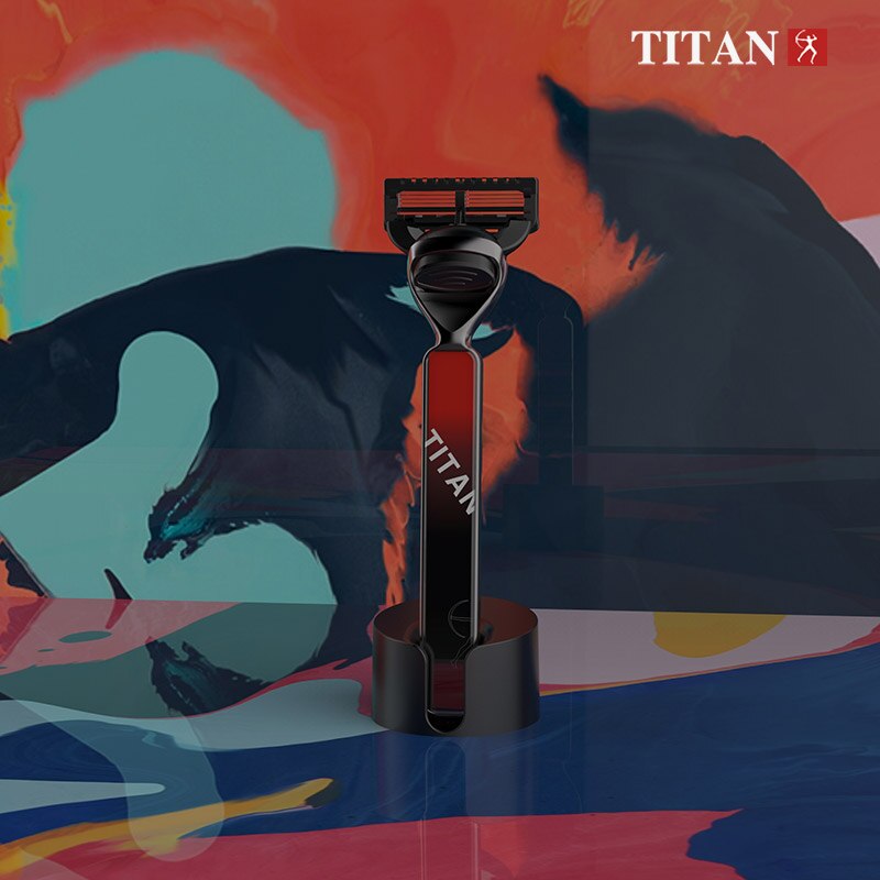 Titan manual razor men for shaving 5 blade – Vicedeal