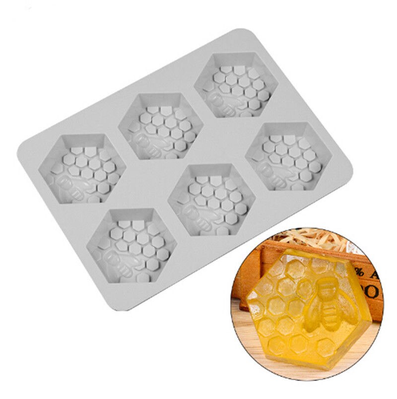 Solid Honey Bee Mold Soap Resin Clay Max Mold Hand... – Grandado