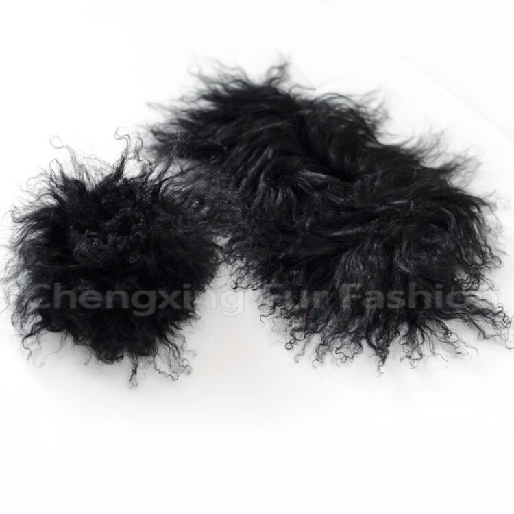 CX-A-47V Cute And Lovely Mongolian Lamb Fur Cuff – Vicedeal