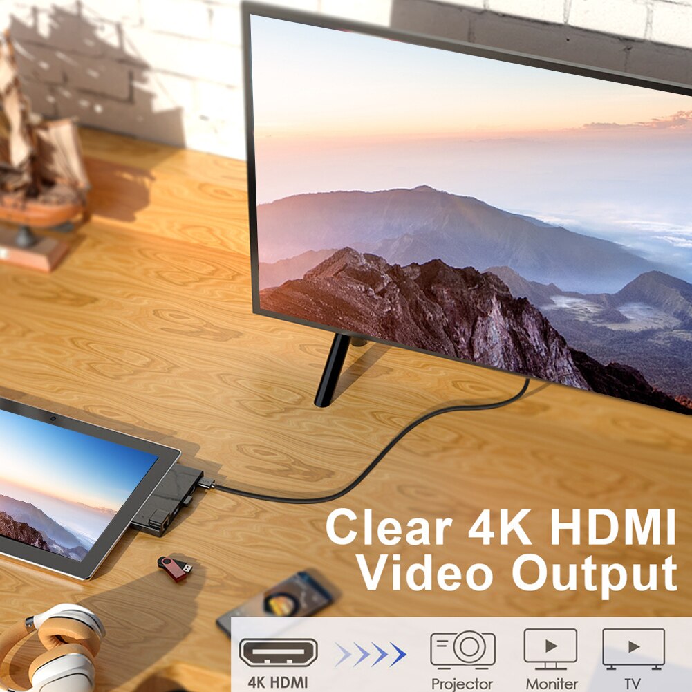 Gigabit Lan USB Hub USB3.0 Portable Docking Statio... – Grandado