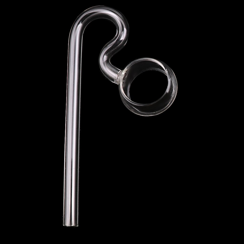 Clear Glass Lily Pipe Outflow for Aquarium Planted... – Grandado