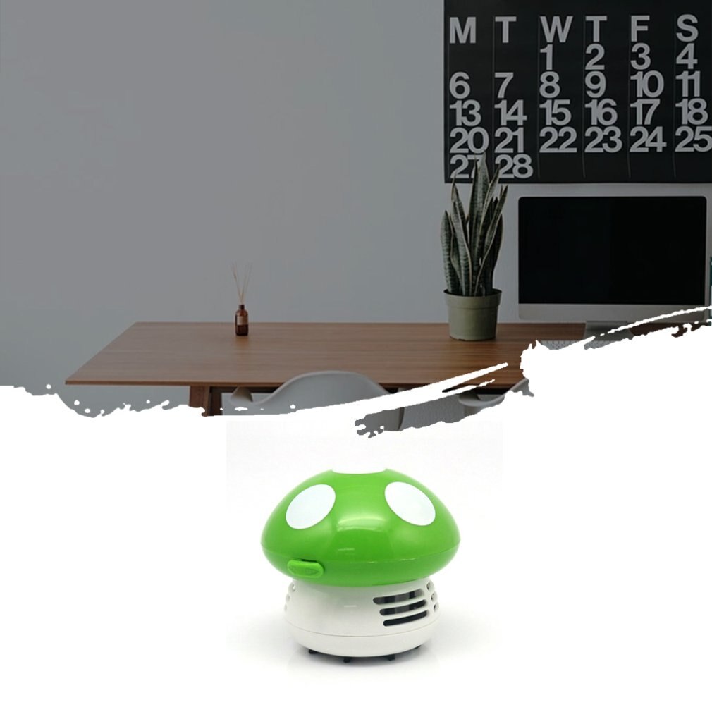 Mini Vacuum Cleaner 6 Colors Cute Mini Mushroom Co... – Grandado