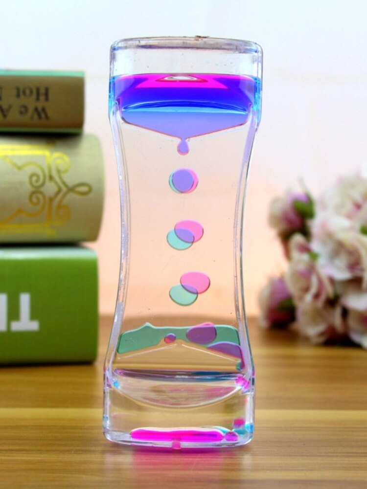 Two-color Spill Drops Home Hourglass Crafts Orname... – Grandado