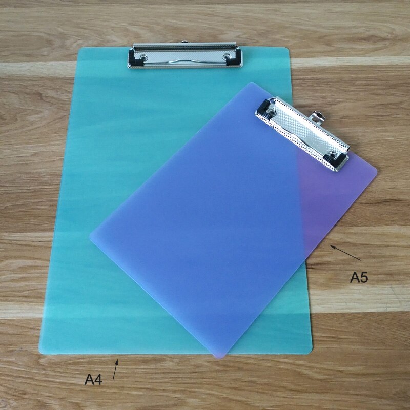 A4 A5 size PVC plastic filing clipboard memo pad f... – Vicedeal