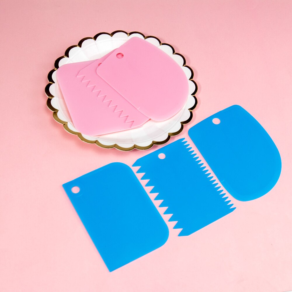 3 Stks/set Bakken Pasteuze Spatel Gebak Deeg Cutte... – Grandado